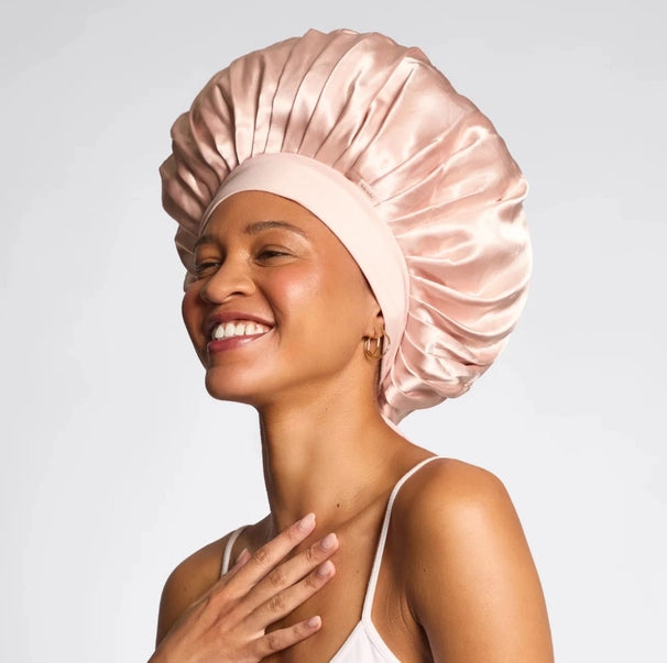 Adjustable Oversized Satin Bonnet - 3 Colors – Small Town Variety